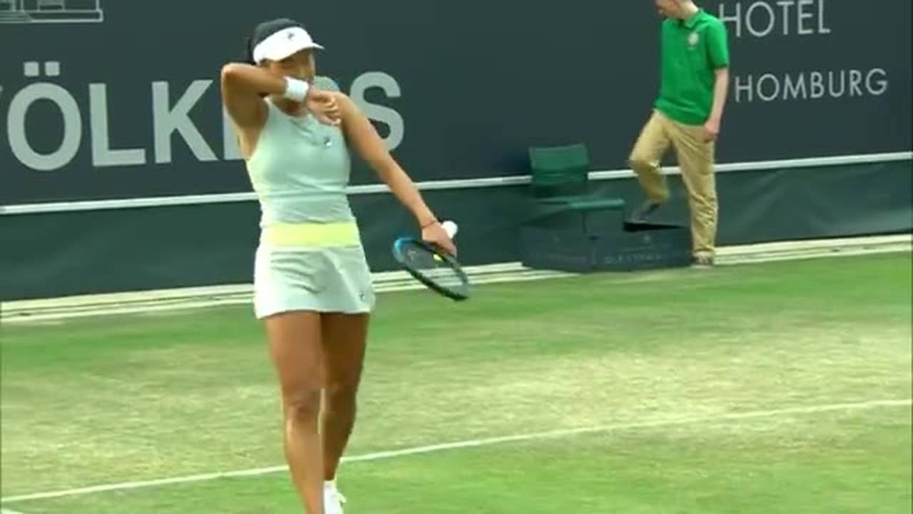 Match Highlights | Petra Kvitova 2 vs 1 Ann Li | WTA Bad Homburg Open ...