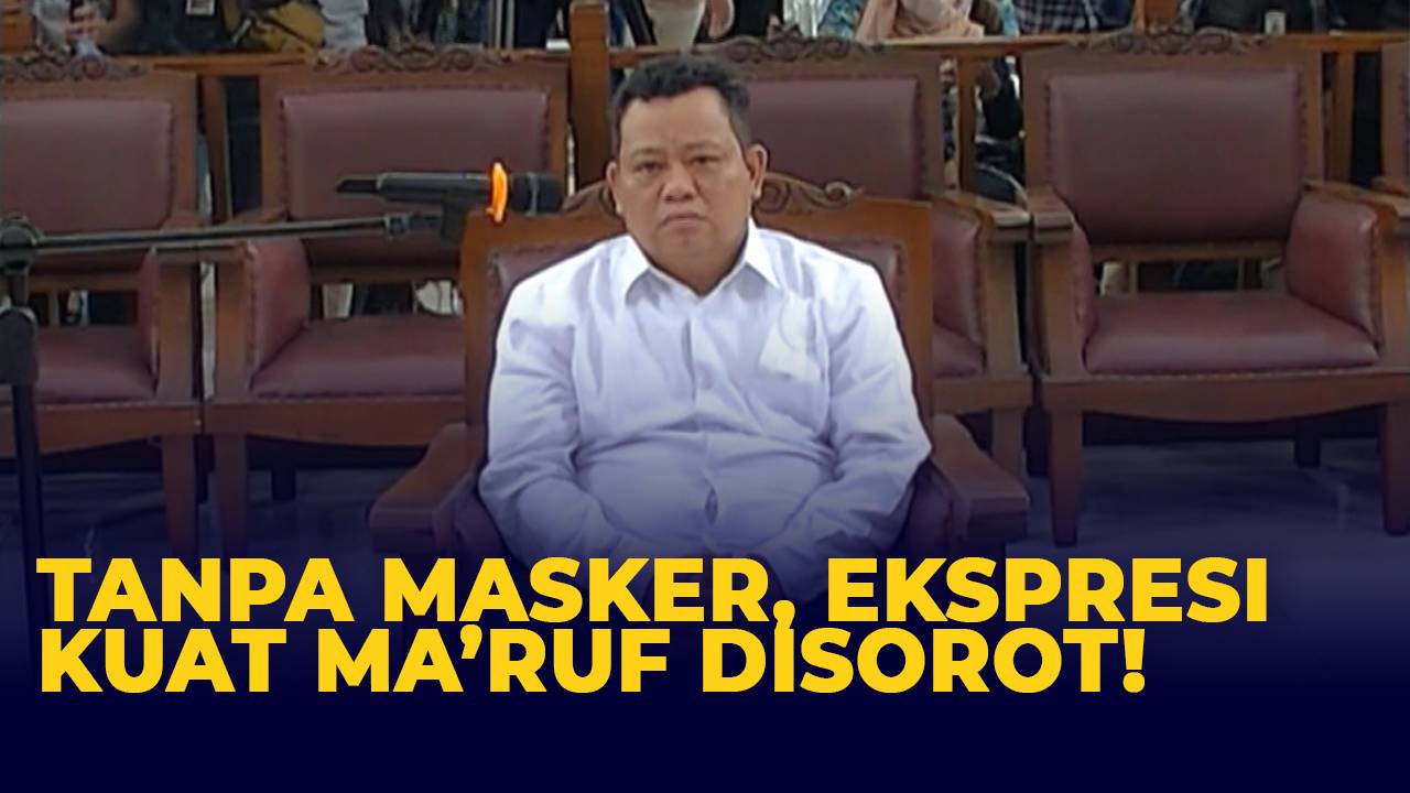 Kuat Maruf Buka Masker di Persidangan, Ekspresinya Disorot! - Kompas TV | Vidio