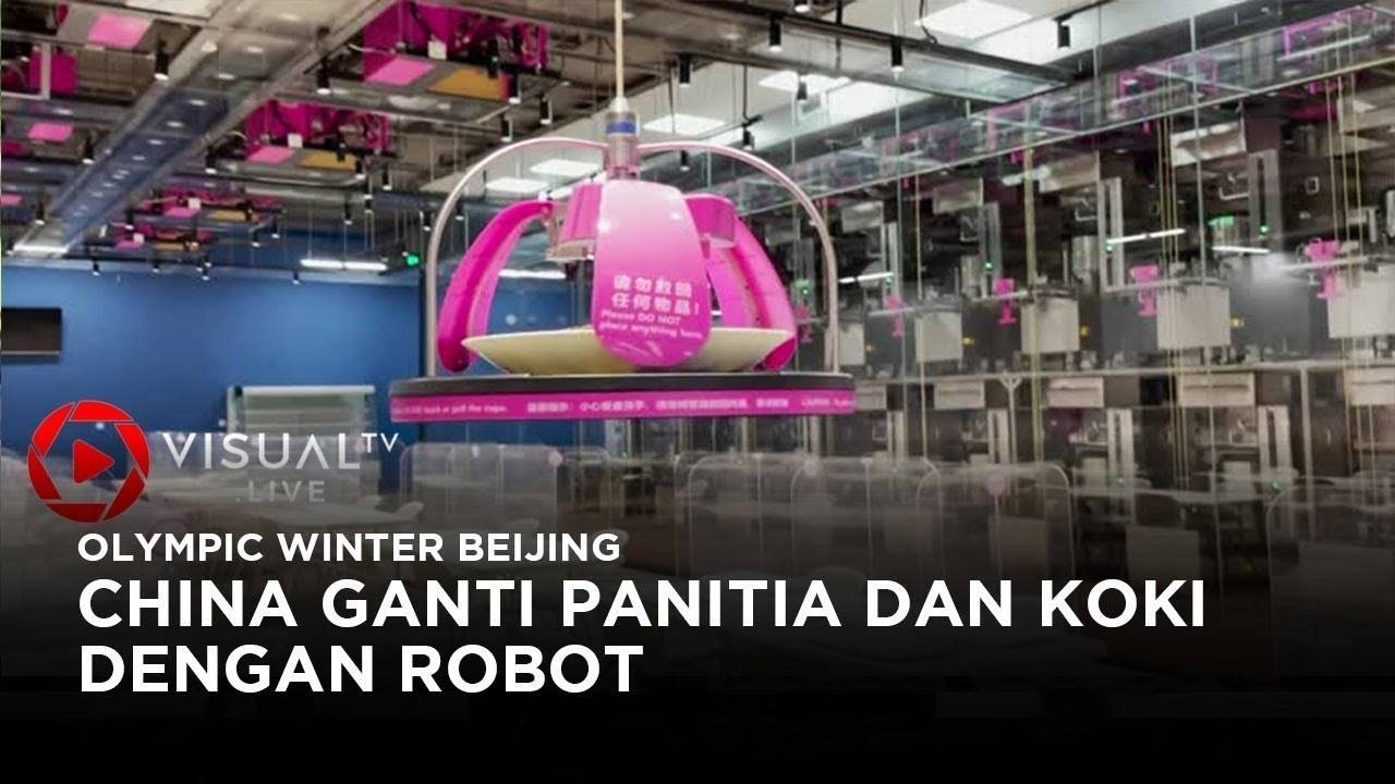 Canggih China Gunakan Robot Sajikan Makanan dan Gantikan Panitia Serta ...