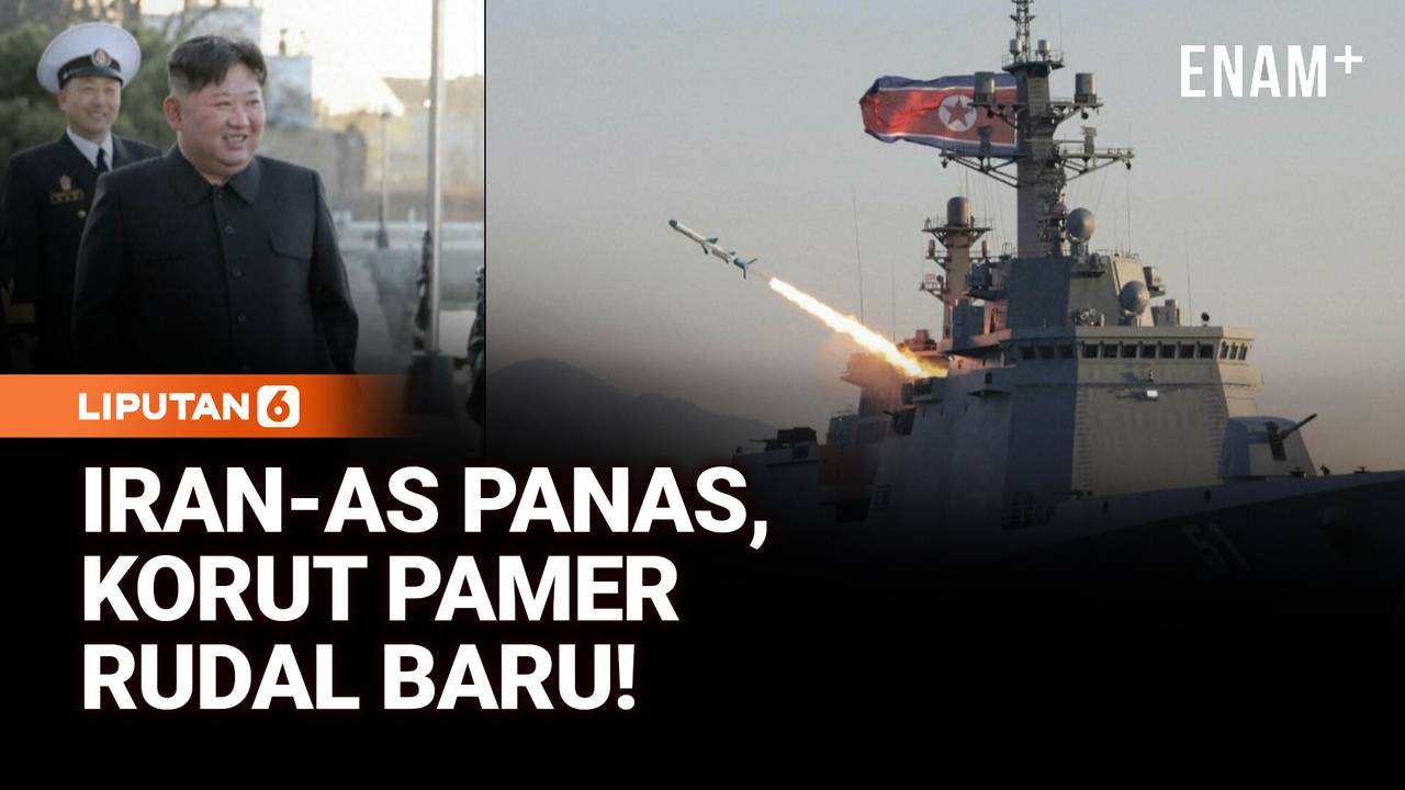 KIM JONG UN UJI COBA RUDAL LAGI DARI KAPAL PERANG BARU - liputan6.com