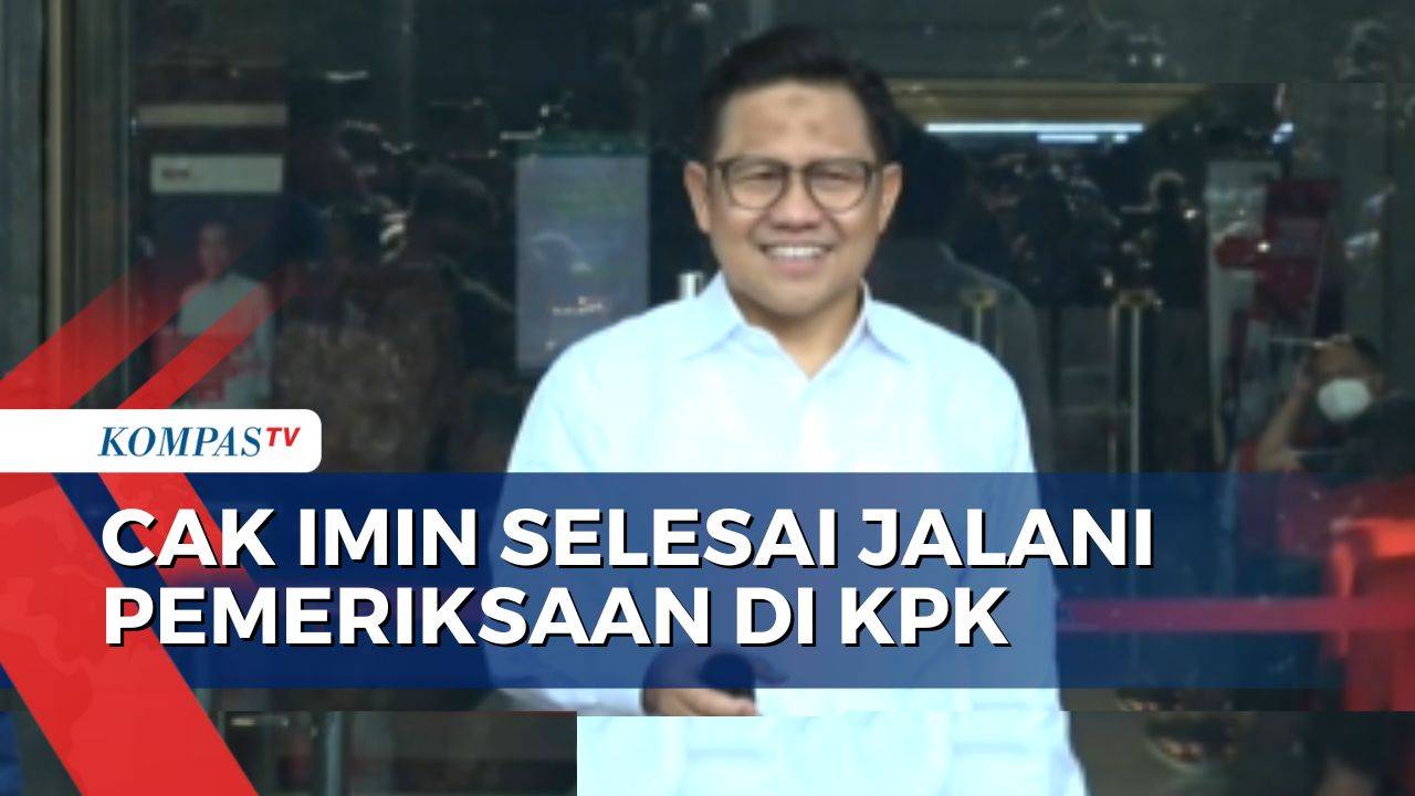 Selesai Diperiksa, Begini Kata Cak Imin Usai Berikan Keterangan sebagai Saksi Kasus Korupsi ...