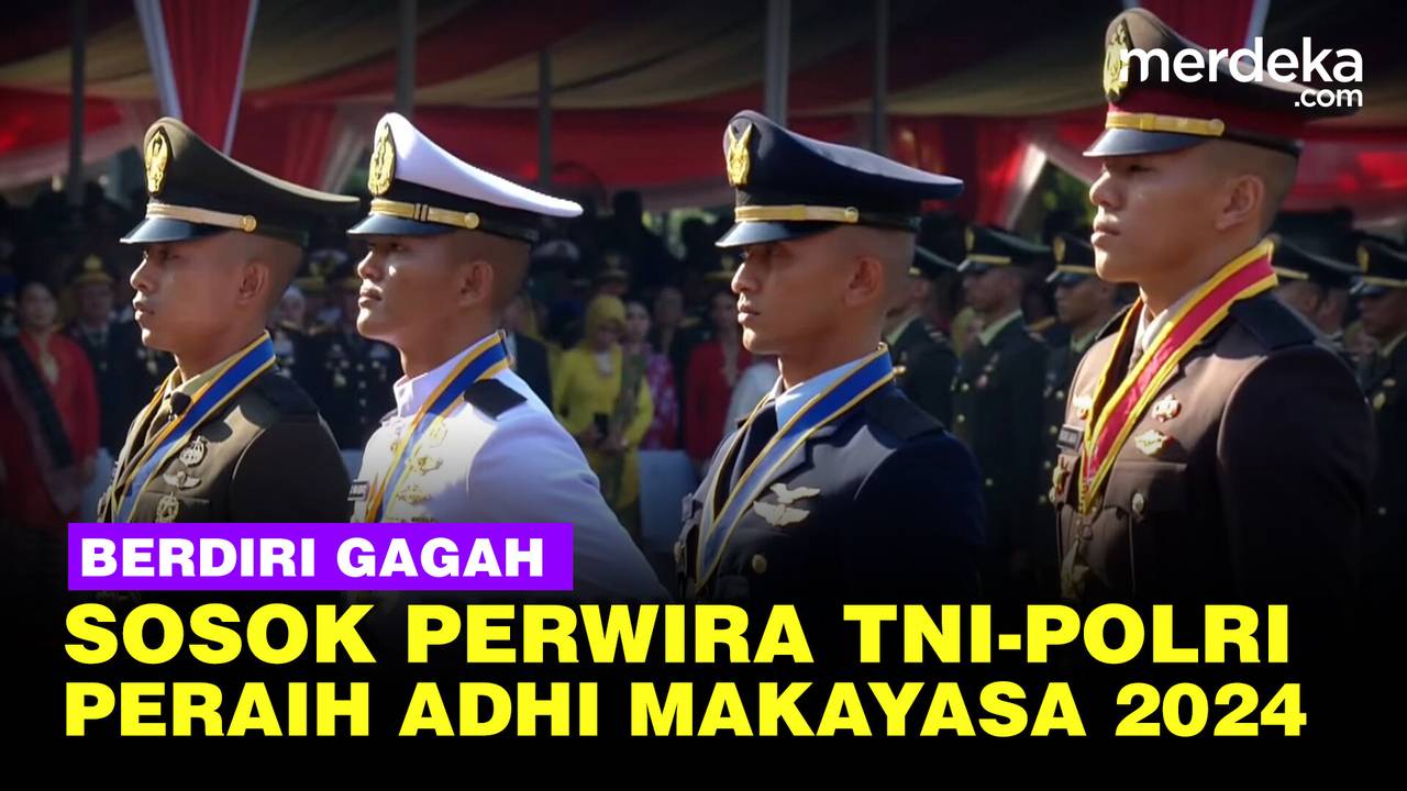 Berdiri Gagah Depan Jokowi Sosok Perwira TNI-Polri Peraih Adhi Makayasa ...
