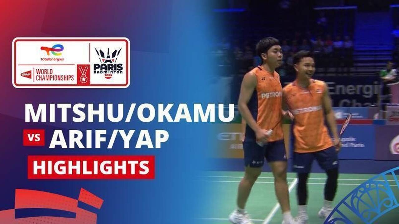 Kenya Mitshuhashi/Hiroki Okamura (JPN) vs Junaidi Arif/Roy King Yap ...