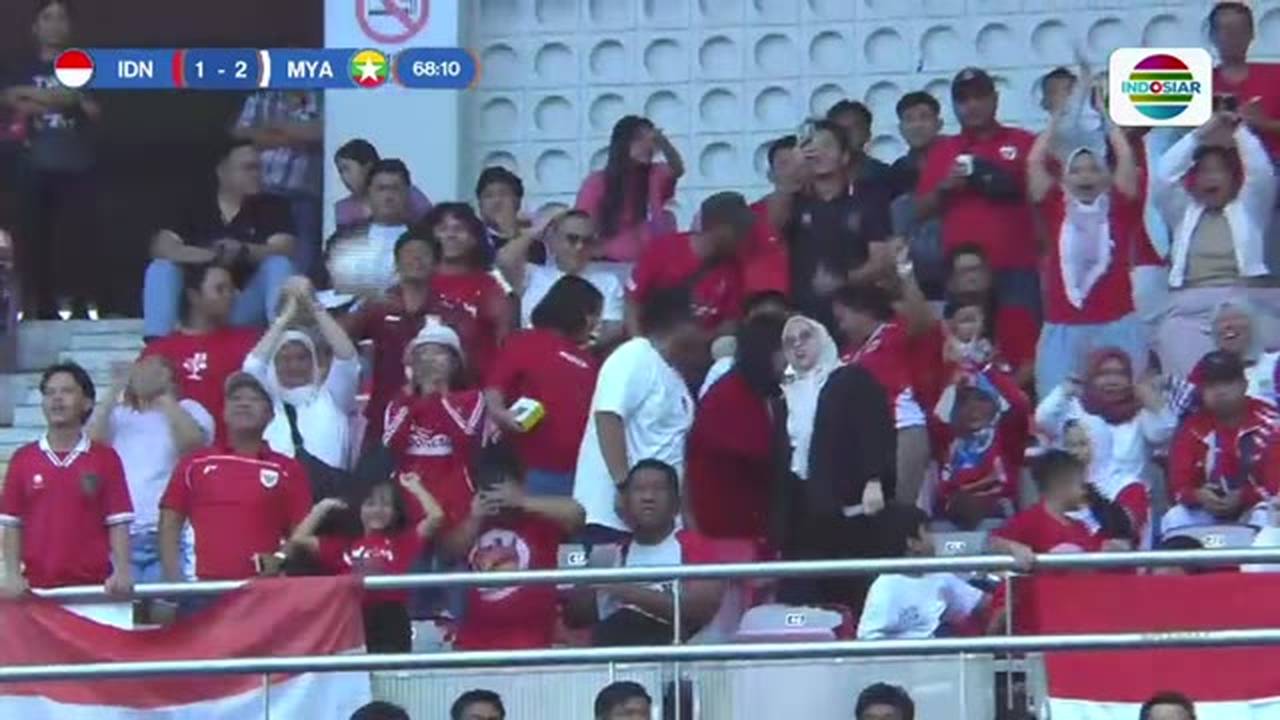 GOOLL!! Shooting Ajeng Sri Handayani Berhasil Memperkecil Ketertinggalan untuk Indonesia, Skor 1 ...