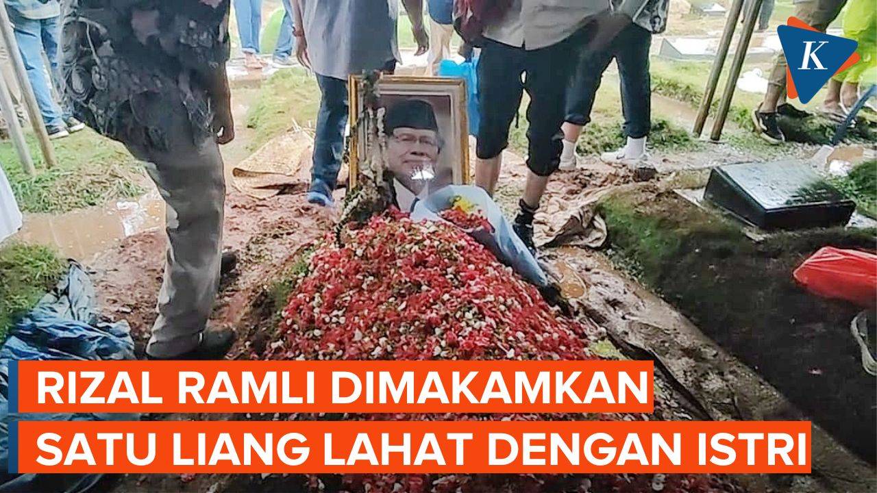 Rizal Ramli Dimakamkan Satu Liang Lahat dengan Istri, Keluarga: Wasiat ...