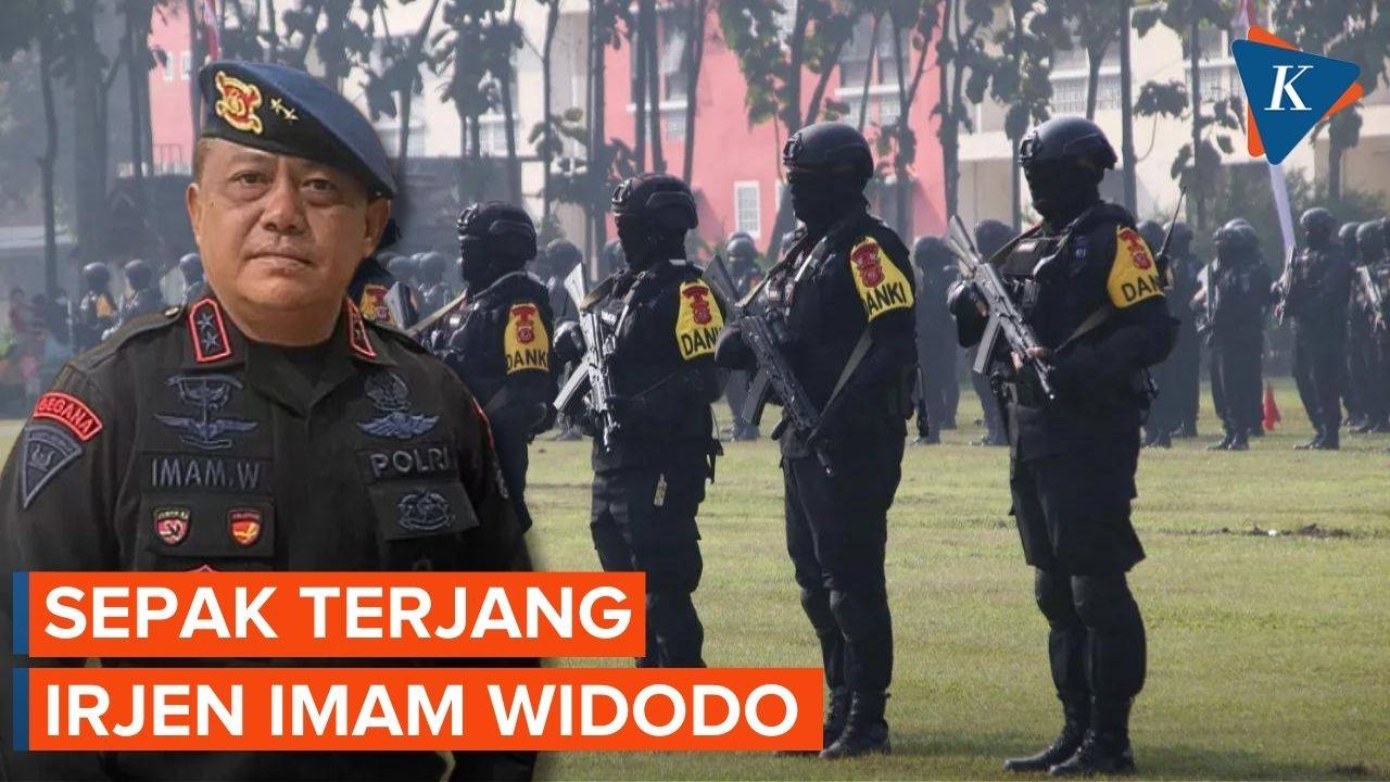 Imam Widodo, Jenderal Pemburu KST Papua Kini Jabat Dankorbrimob ...