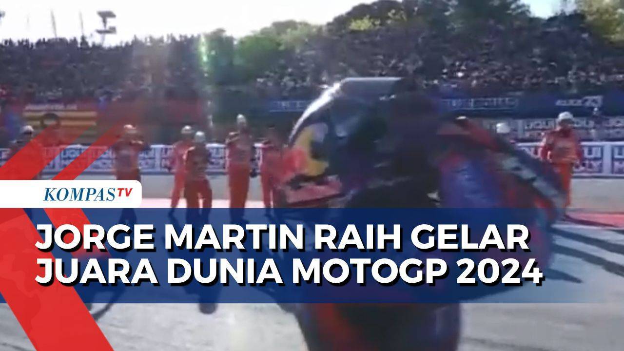 Jorge Martin Raih Gelar Juara Dunia MotoGP 2024 - Kompas TV