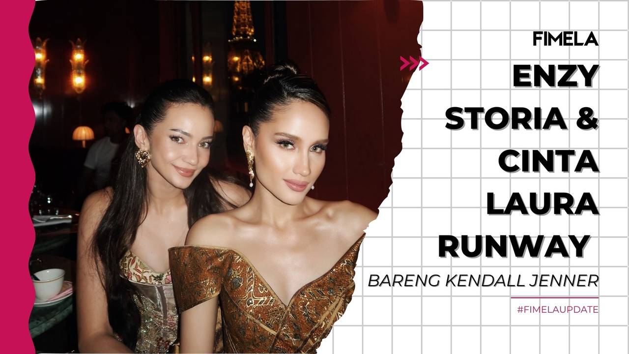 Enzy Storia dan Cinta Laura Tampil Bareng Kendall Jenner di Runway Le ...