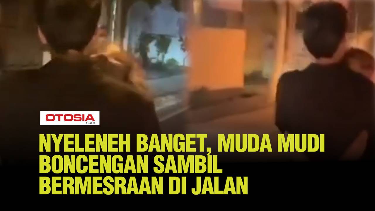 Momen Unik Muda Mudi Bermesraan Di Jalan Dengan Boncengan Nyeleneh ...