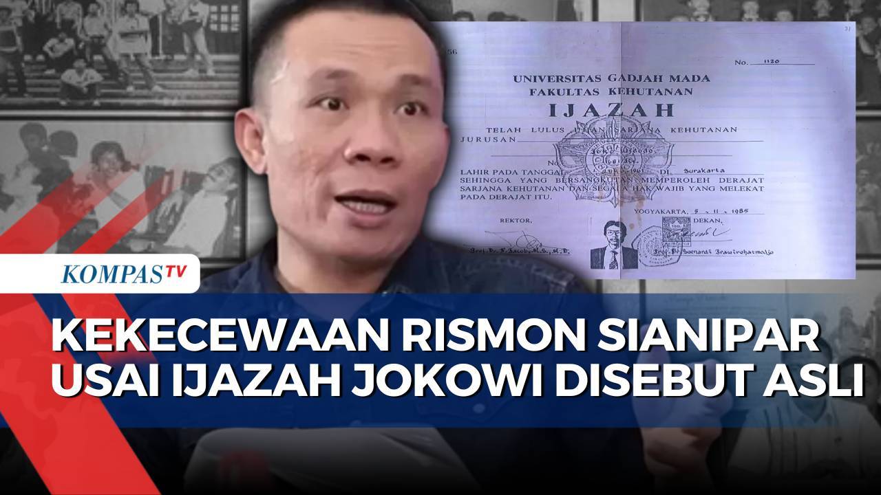 Blak-blakan! Rismon Sianipar Ungkap Rasa Kecewa Usai Bareskrim Nyatakan Ijazah Jokowi Asli ...