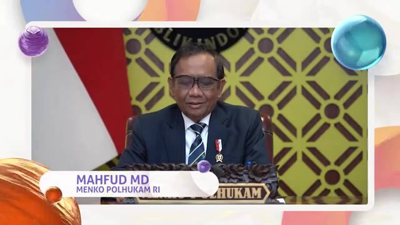 Mahfud MD Mengucapkan Selamat Ulang Tahun SCTV ke-33 | Greetings HUT SCTV 33 | Vidio