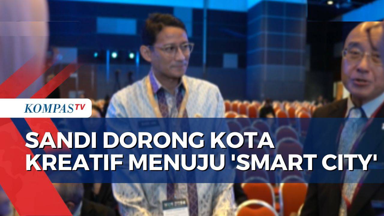 Hadiri World Cities Summit 2024, Sandiaga Dorong 5 Kota Kreatif ...