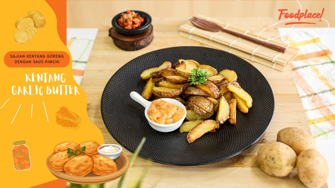 Resep Viral Kentang Garlic Butter, Kentang Dibikin Gini Ternyata Enak ...