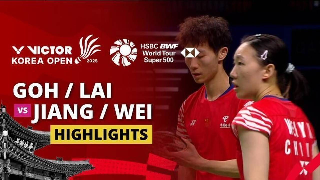 Goh Soon Huat/Lai Shevon Jemie (MAS) vs Jiang Zhen Bang/Wei Ya Xin (CHN ...