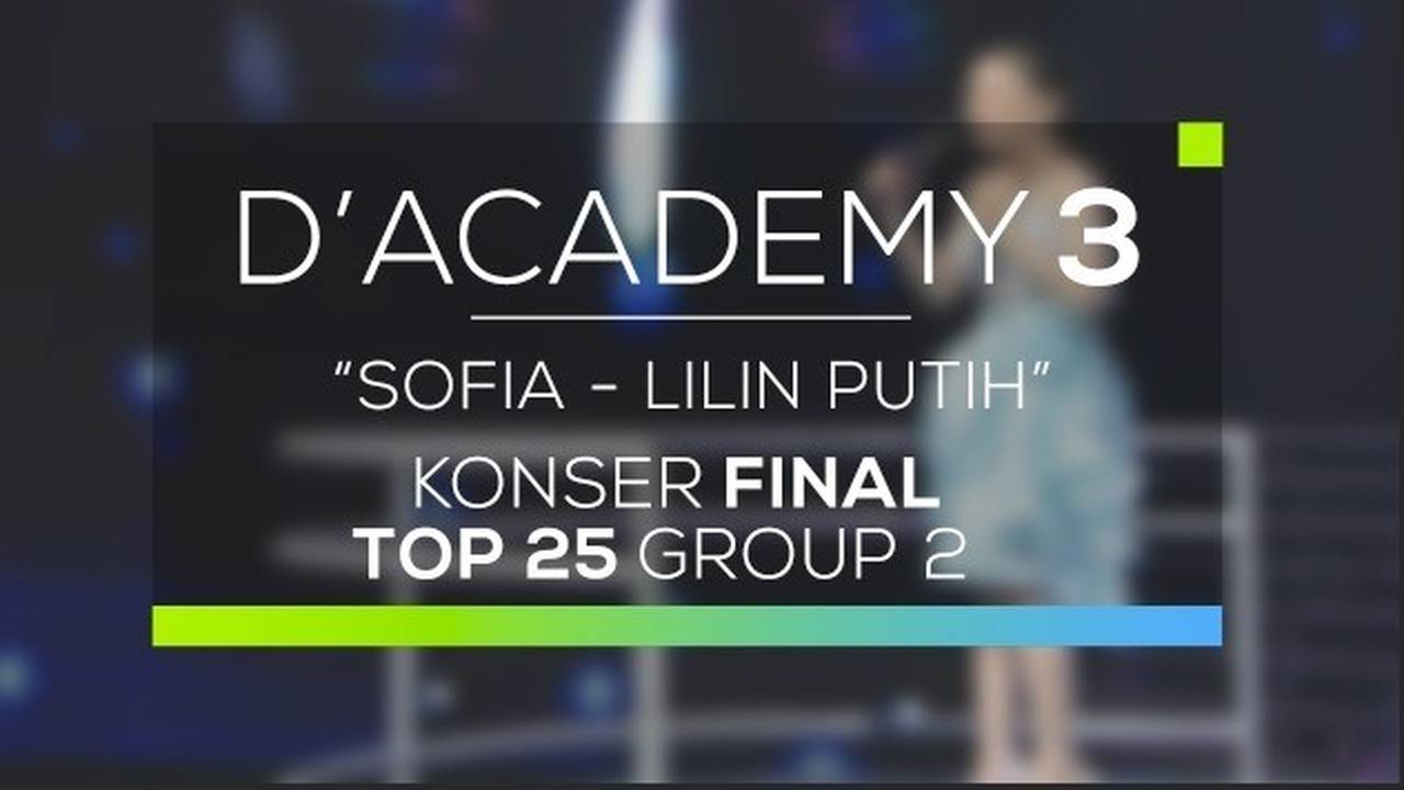 Sofia, Pinrang - Lilin Putih (Konser Final Top 25) | Vidio
