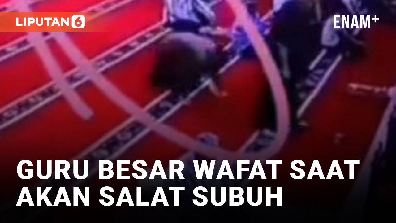 Guru Besar UNM Makassar Meninggal Saat Akan Salat Subuh di Masjid ...