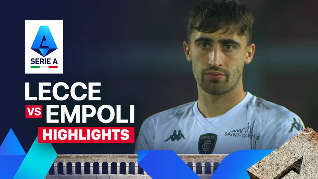 Lecce vs Empoli - Highlights | Serie A 2024/25