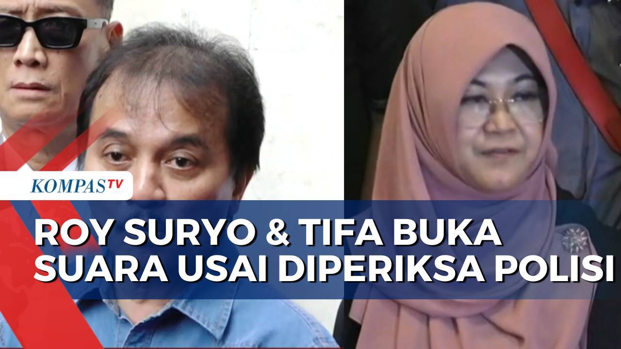 Roy Suryo & Tifa Buka Suara Setelah Diperiksa Soal Kasus Tudingan Ijazah Palsu Jokowi - Kompas ...