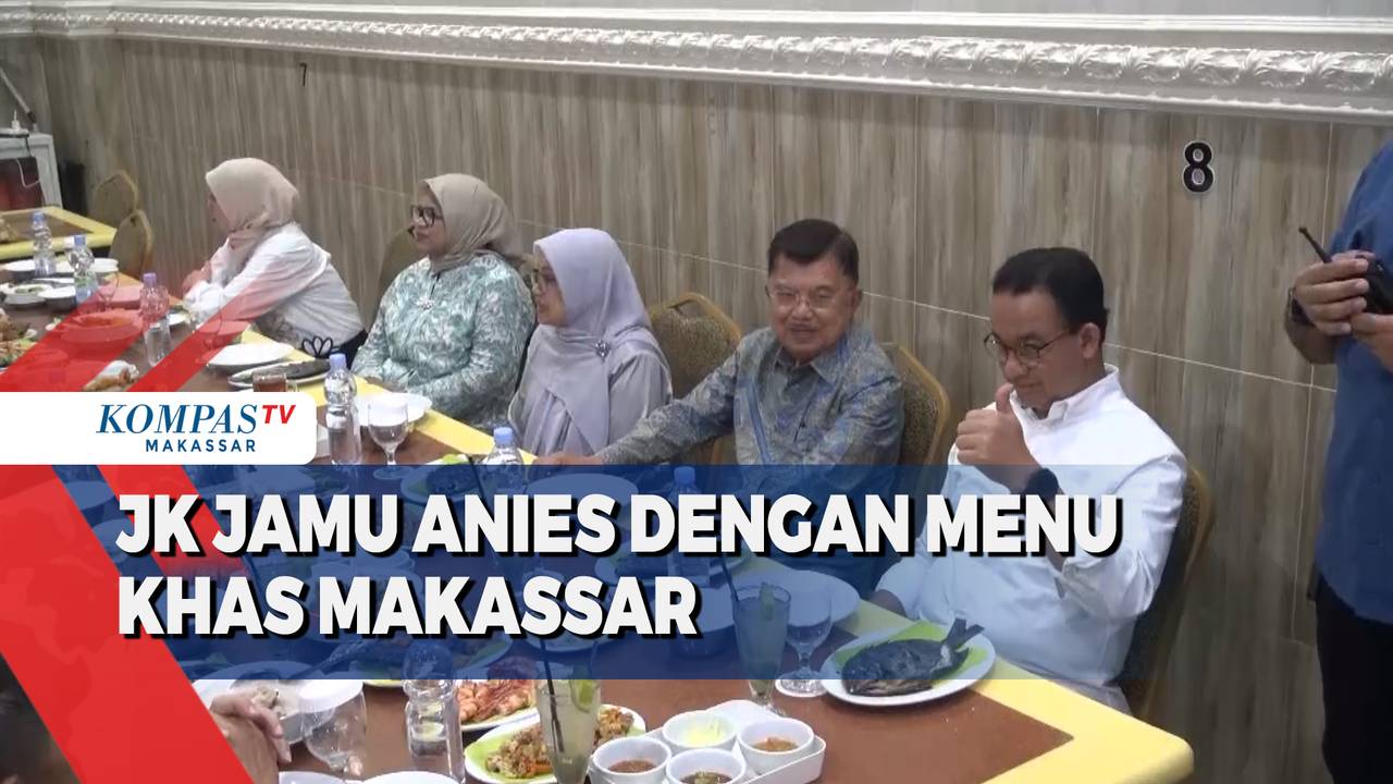JK Jamu Anies Dengan Menu Khas Makassar - Kompas TV | Vidio