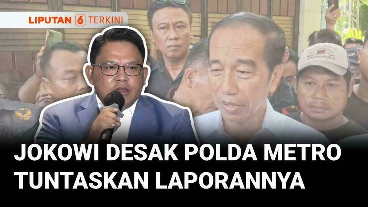 Kuasa Hukum Desak Polda Metro Jaya Tuntaskan Laporan Jokowi soal Tuduhan Ijazah Palsu | Liputan ...