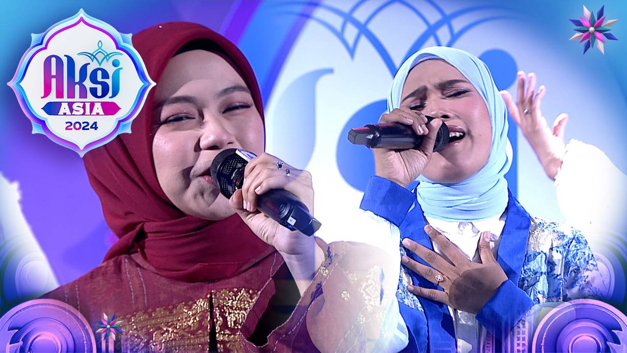 Syahduu!! Lady Rara Feat Madhani Da "Cintai Aku Karena Allah" | Aksi Asia 2024 | Vidio