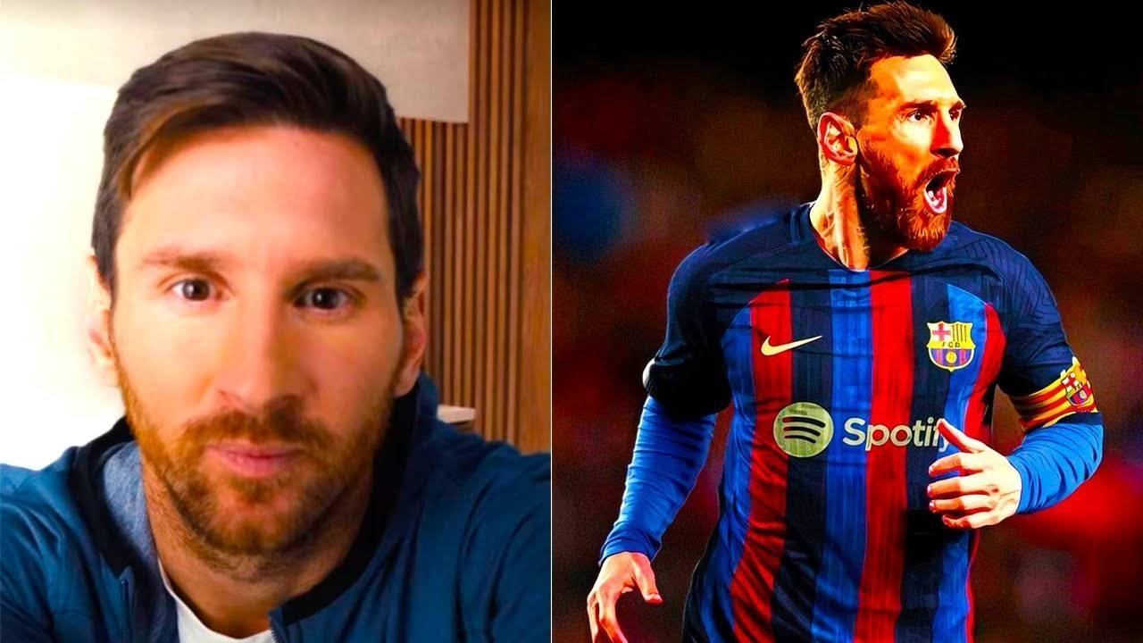 MESSI SHOCKED EVERYONE WITH HIS REACTION TO HIS BARCELONA COMEBACK ...