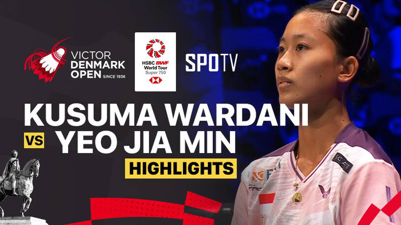 Putri Kusuma Wardani (INA) vs Yeo Jia Min (SGP) - Highlights | VICTOR Denmark Open 2024 - Women ...