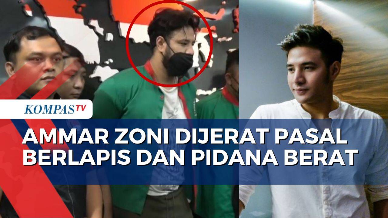 Ammar Zoni Terancam Pidana Penjara Lebih Berat karena 3 Kali Ditangkap Kasus Narkoba - Kompas TV ...