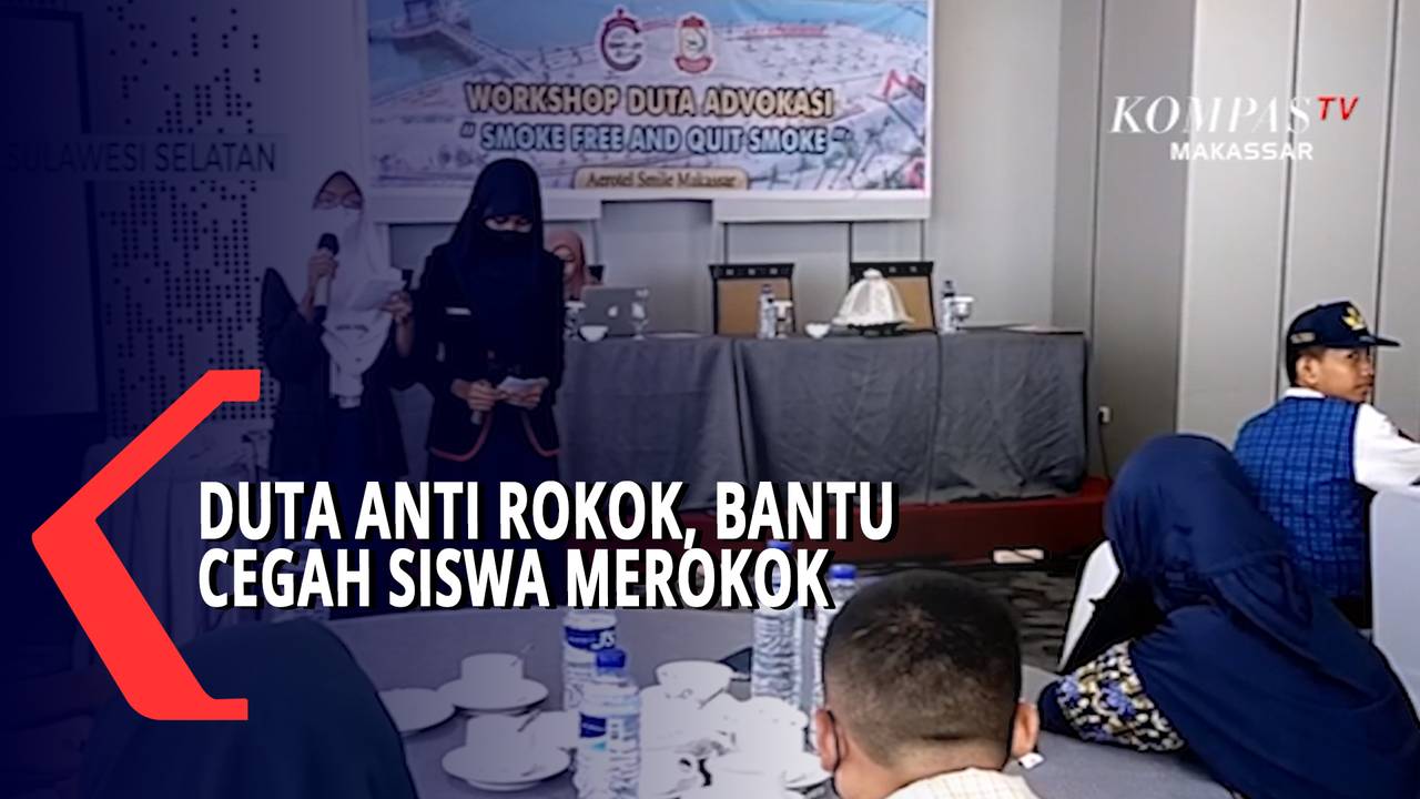 Duta Anti Rokok, Bantu Cegah Siswa Merokok - Kompas TV | Vidio