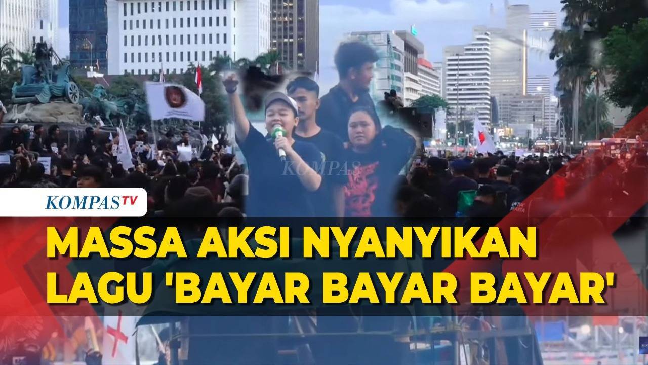 Saat Polisi Langsung Beri Imbauan Kala Massa Demo 'Indonesia Gelap ...