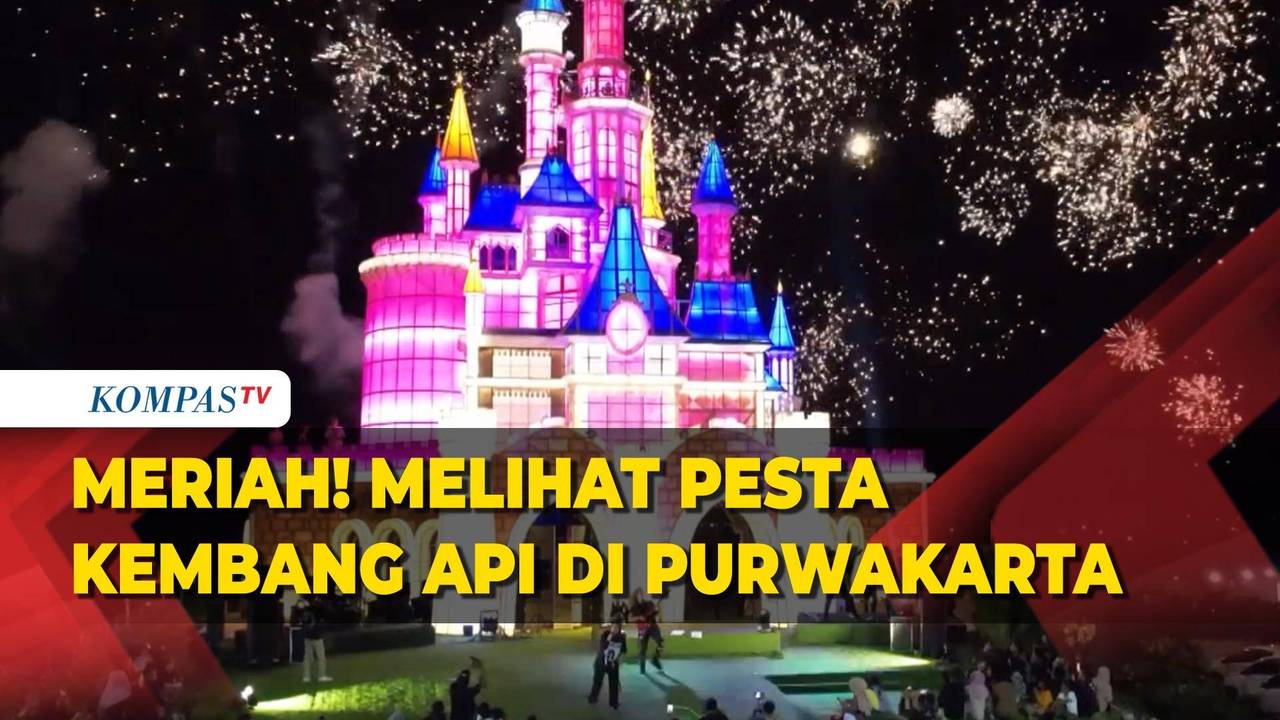 Melihat Pesta Kembang Api di Langit Purwakarta Saat Malam Tahun Baru ...