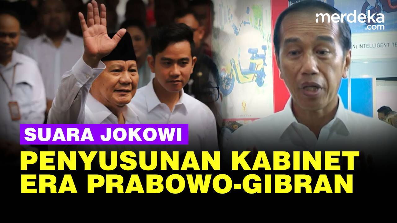 Jokowi Buka Suara soal Penyusunan Kabinet Pemerintahan Prabowo-Gibran - merdeka | Vidio
