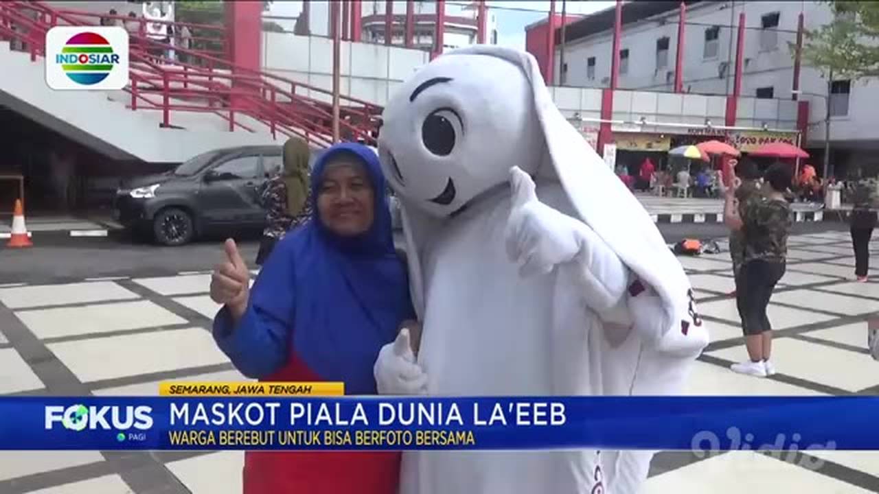 Maskot Piala Dunia La'eeb Hadir Menyapa Warga - Indosiar Regional | Vidio