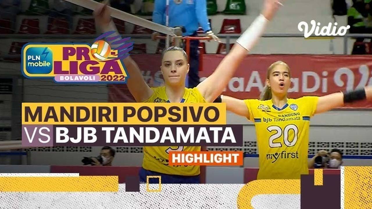 Highlights | Final Four: Jakarta Mandiri Popsivo Polwan vs Bandung BJB ...