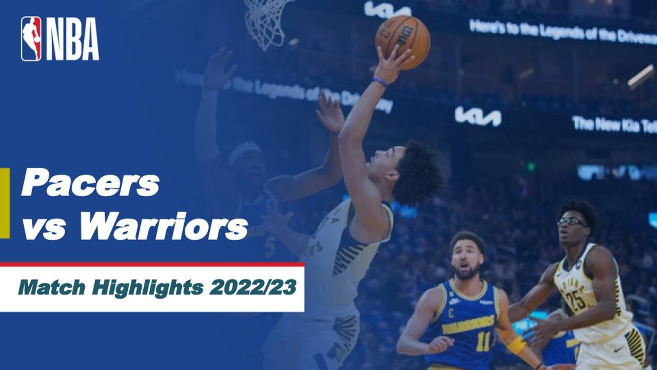 Match Highlights | Indiana Pacers vs Golden State Warriors | NBA Regular Season 2022/23 | Vidio