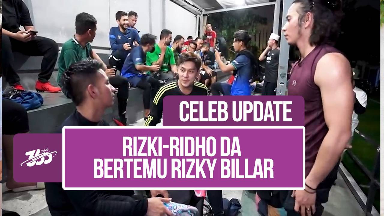 Sempat Berjarak, Sepak Bola Persatukan Rizki dan Ridho DA dengan Rizky ...