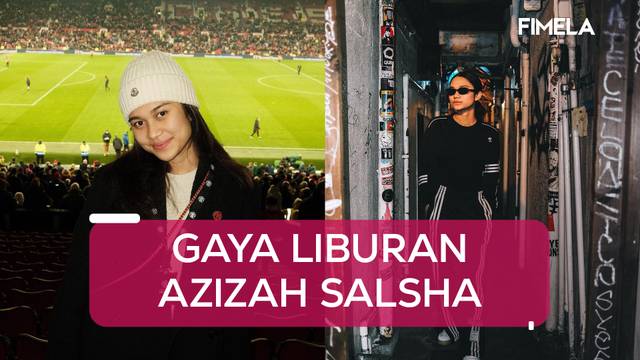6 Gaya Keren Azizah Salsha Saat Berlibur OOTD Kekinian, Anti Gagal | Enamplus