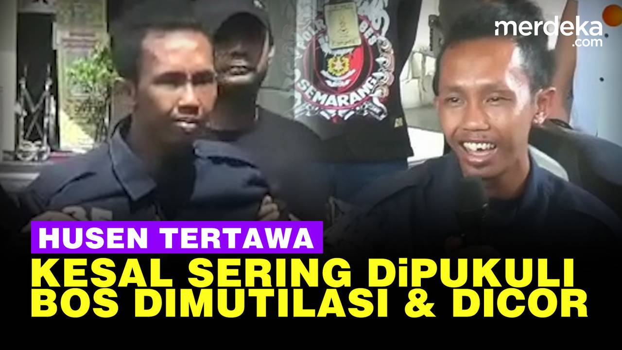 Senyum Puas Husen, Tega Mutilasi Bosnya Karena Kesal Sering Dipukuli ...