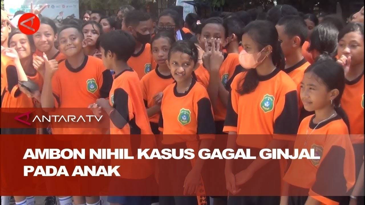 Ambon nihil kasus gagal ginjal pada anak - Antara | Vidio