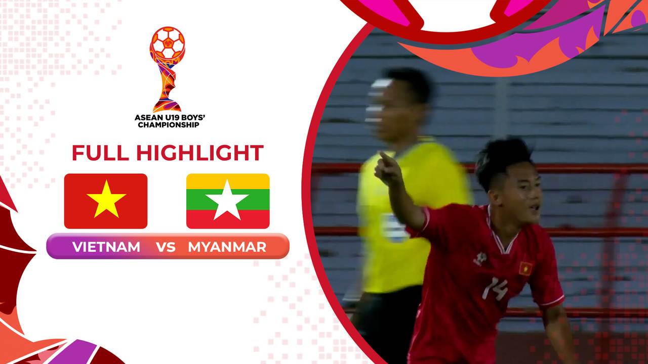 Vietnam vs Myanmar - Full Highlight | Asean Boys Championship U19 2024 ...