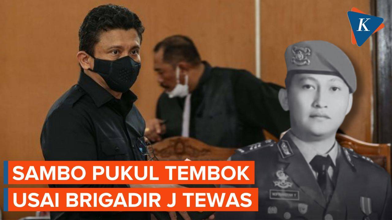 Ridwan Soplanit Sempat Lihat Ferdy Sambo Pukul Tembok Usai Brigadir J