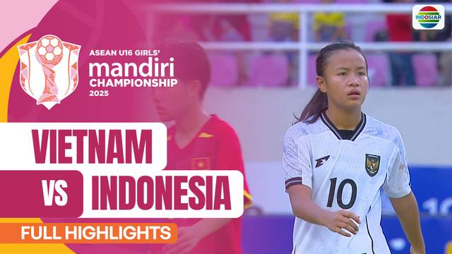 ASEAN U16 Girls Mandiri Championships 2025 | Live & Jadwal