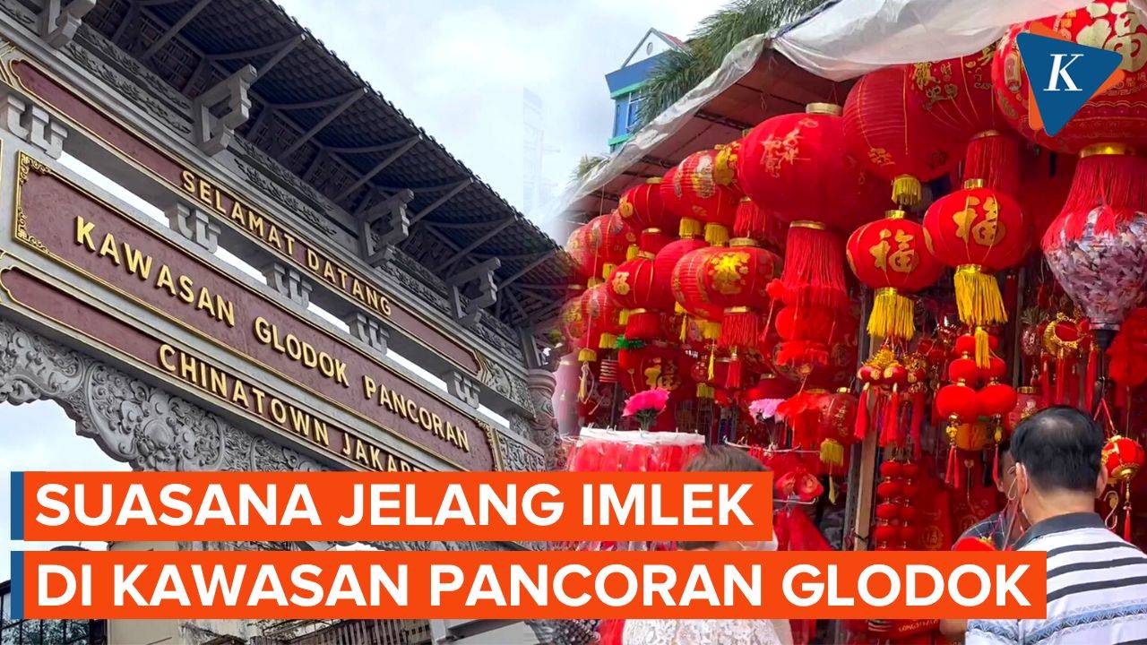 Jelang Imlek, Pasar Glodok Ramai Pengunjung - Kompascom | Vidio