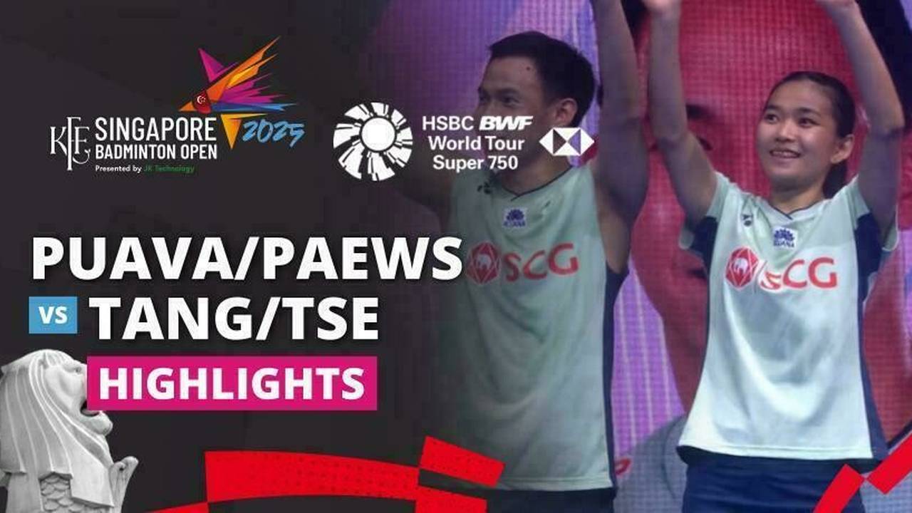 Dechapol Puavaranukroh/Supissara Paewsampran (THA) vs Tan Chung Man/Tse ...