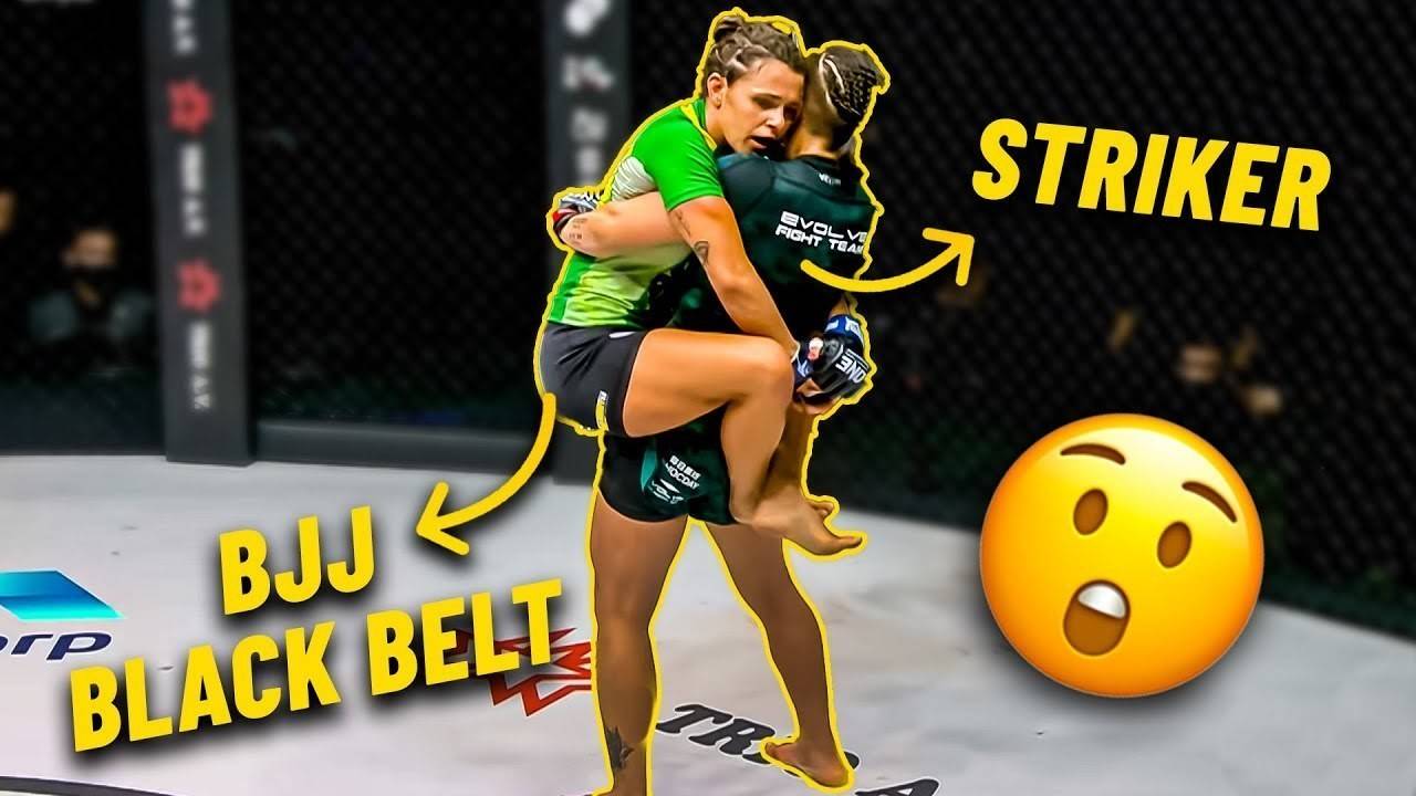 Epic Striker Vs Grappler Fight Xiong Jing Nan Michelle Nicolini