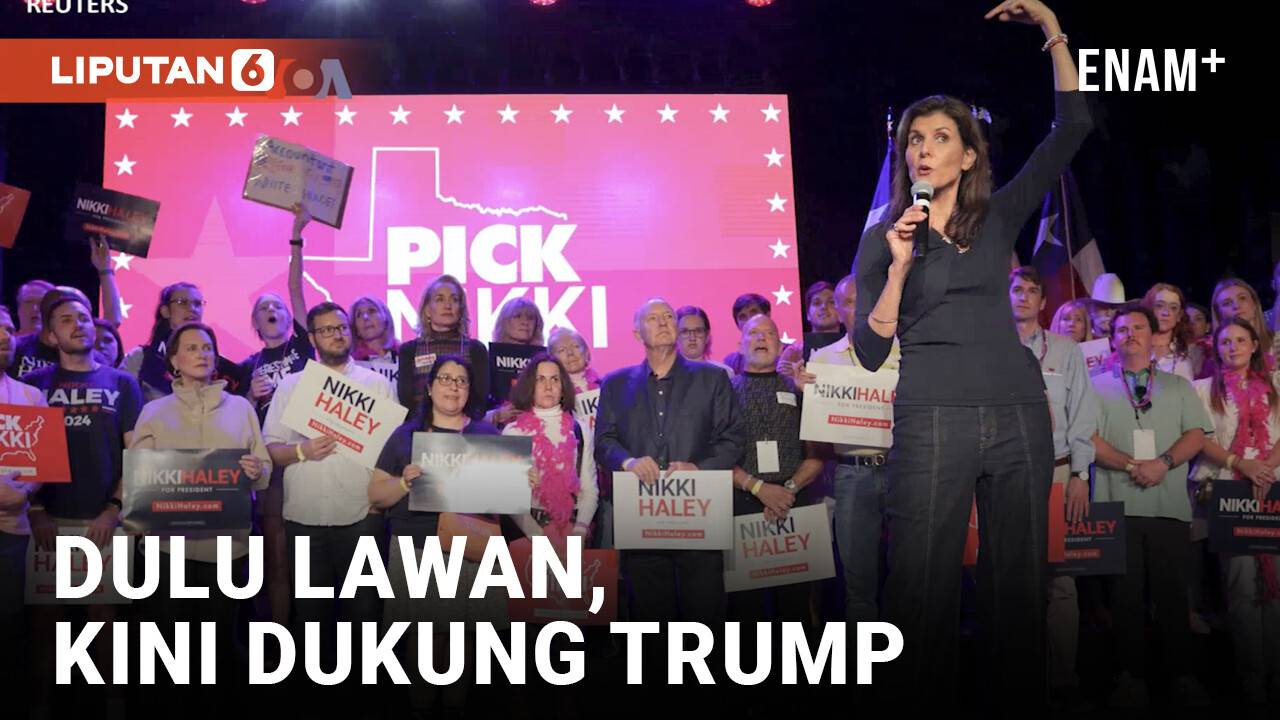 Di Konvensi, Mantan Lawan Rapatkan Dukungan kepada Donald Trump ...