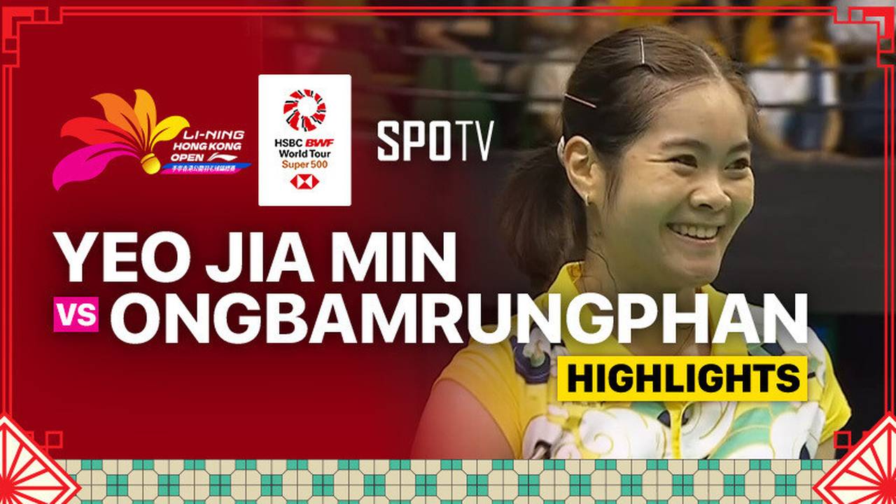 Yeo Jia Min (SGP) vs Busanan Ongbamrungphan (THA) - Highlights | LI-NING Hong Kong Open 2024 ...