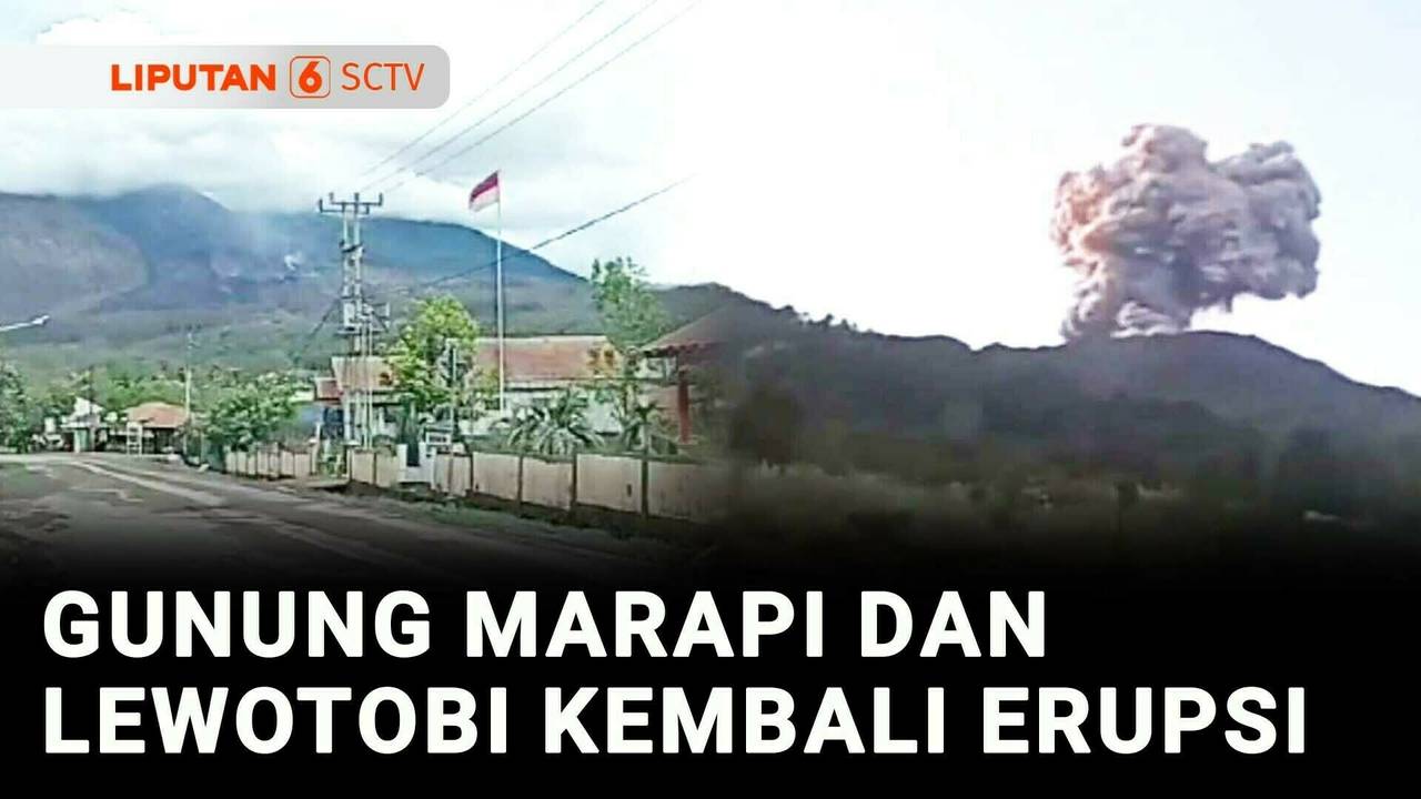 Gunung Marapi Semburkan Abu Vulkanik dan Gunung Lewotobi Erupsi 30 Kali Dalam Sehari | Liputan 6 ...