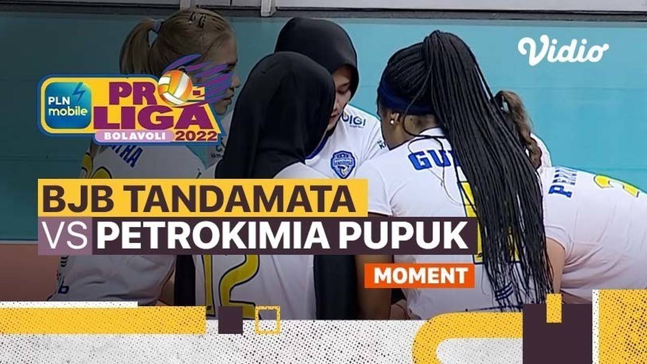 Moment | Final Putri: Bandung BJB Tandamata vs Gresik Petrokimia Pupuk ...