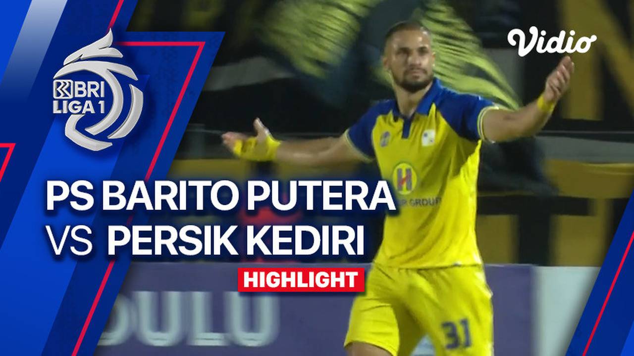 Highlights - PS Barito Putra vs Persik Kediri | BRI Liga 1 2023/24 | Vidio